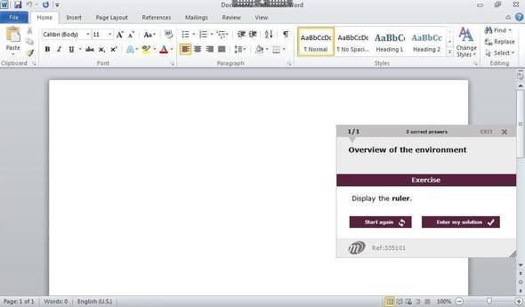 Course: Microsoft Word 2010 Course E-learning Basics, Intermediate ...